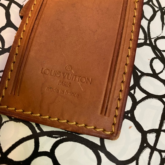 Louis Vuitton | Accessories | Louis Vuitton Name Tag | Poshmark